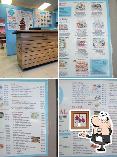 Imperial Asian Kitchen & Sushi Express, Cape Town - Restaurant menu ...