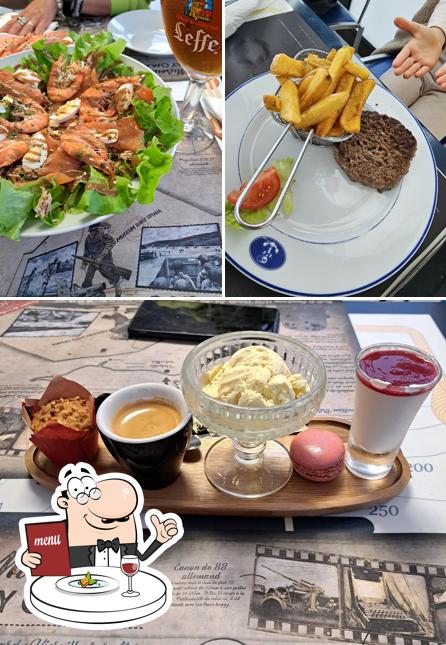 PLAGE d'OR Bar Brasserie, Vierville-sur-Mer - Restaurant menu, prices ...