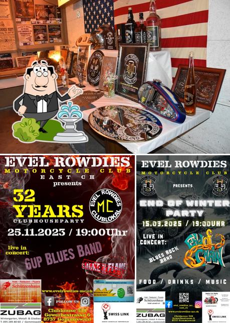 Clubhouse 518 - Evel Rowdies MC, Gommiswald - Restaurant menu, prices ...