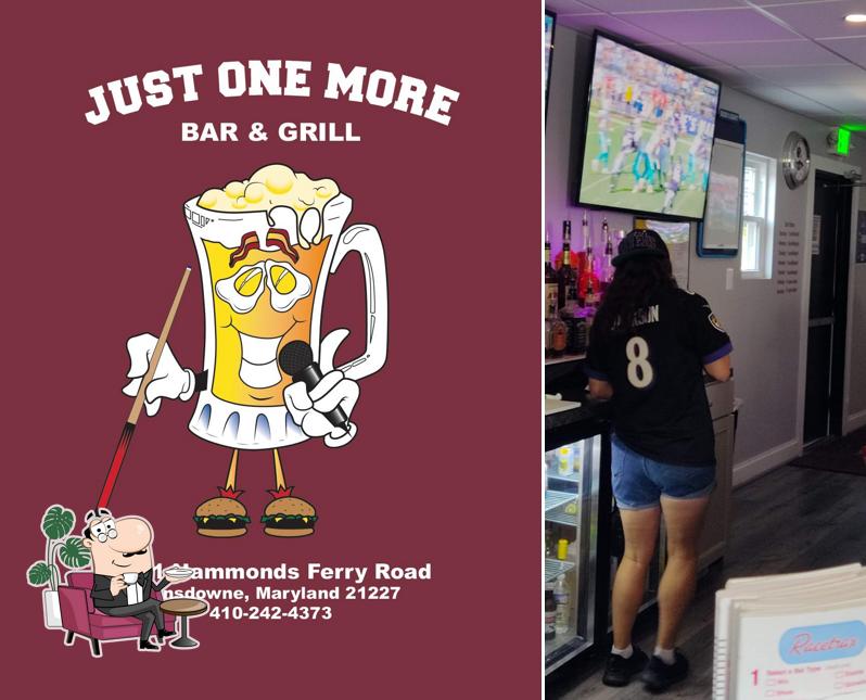 Just One More, Lansdowne - Restaurant menu, prices and reviews