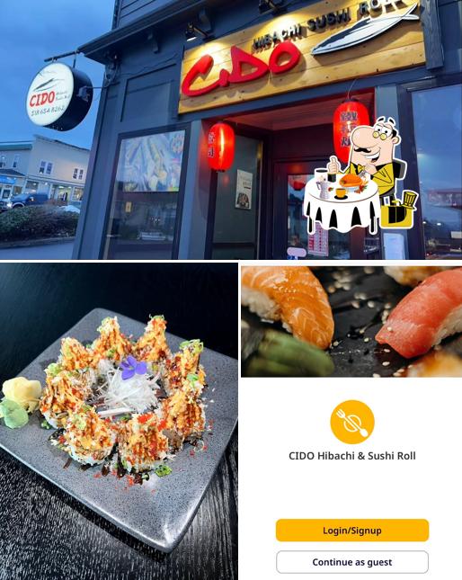 CIDO HIBACHI SUSHI ROLL, Corinth - Restaurant menu, prices and reviews