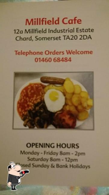 Millfield Cafe, Chard - Restaurant menu, prices and reviews