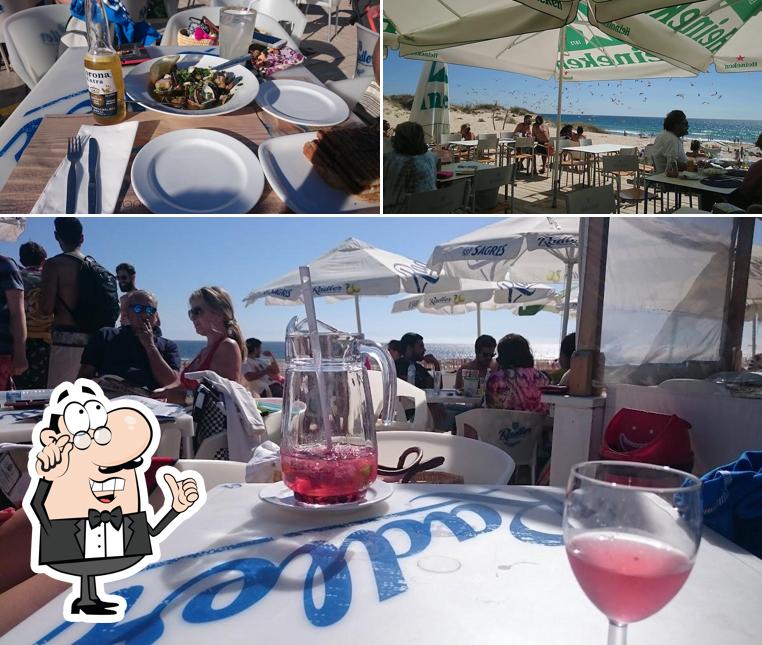 Praia da Riviera, Costa da Caparica - Menu do restaurante, preços e ...