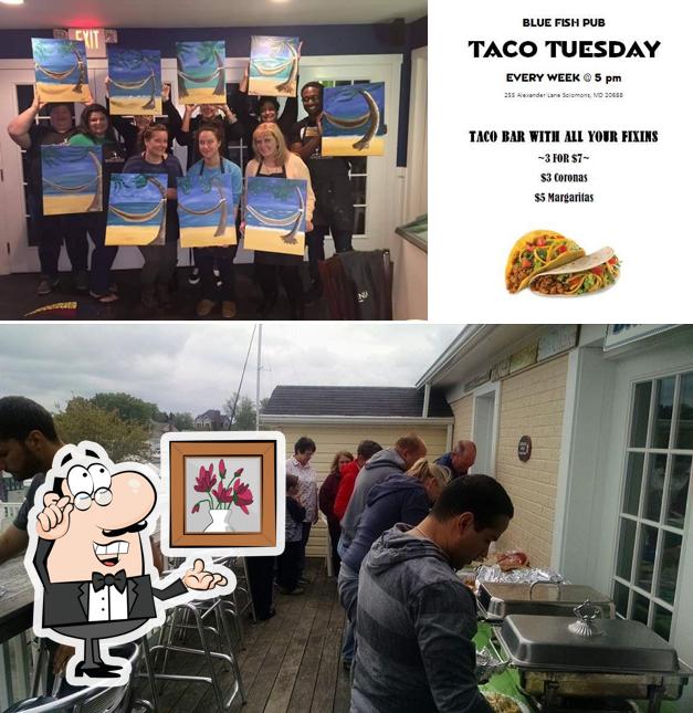 Blue Fish Pub, Solomons - Restaurant menu, prices and reviews