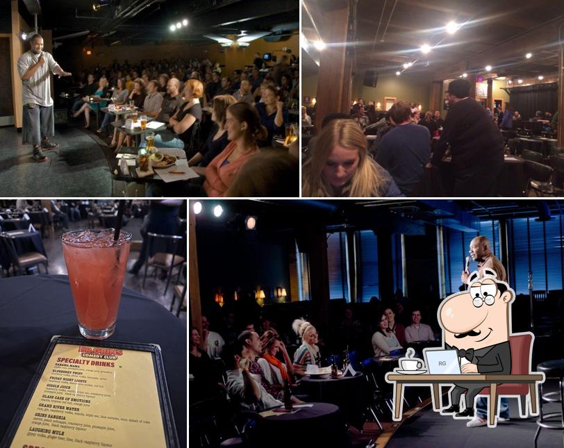 Dr. Grins Comedy Club at The B.O.B., Grand Rapids - Restaurant menu ...