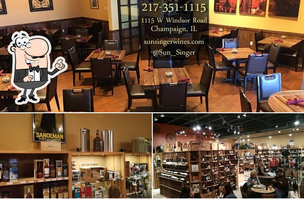 Sun Singer Restaurant, Wine & Spirits, Champaign - Restaurant menu ...