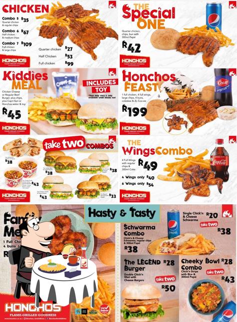 Honchos Overport, Berea - Restaurant menu, prices and reviews