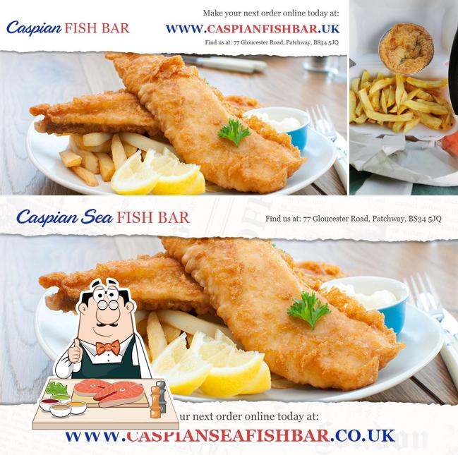 Caspian Sea Fish Bar Patchway, Patchway - Restaurant menu, prices and ...