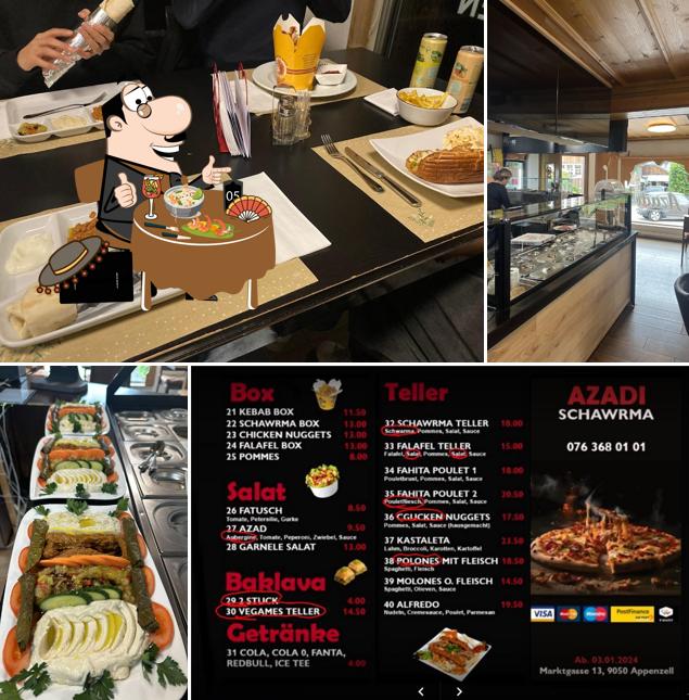 Restaurant AZADI im Appenzell, Appenzell - Speisekarte, Preise und ...