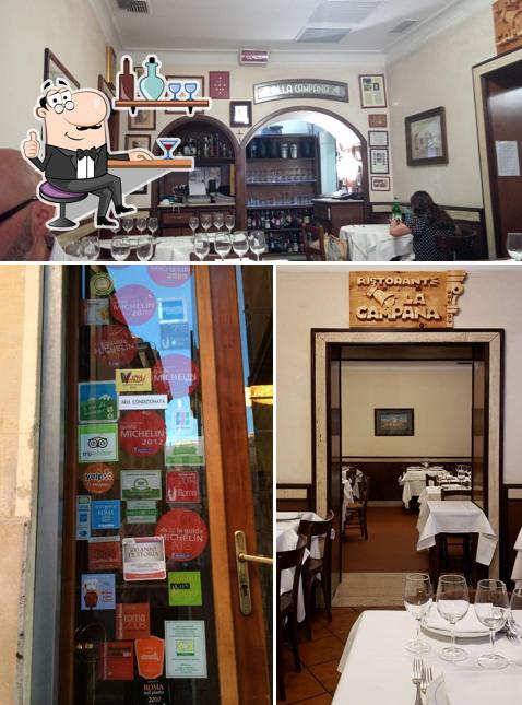 La Campana, Roma - Menu del ristorante, prezzi e recensioni
