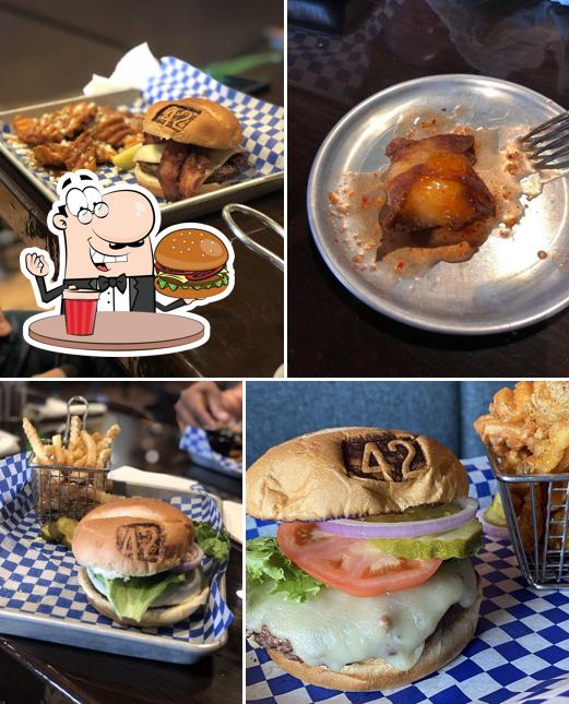 Blue 42 Sports Grille & Bar, Dickinson - Restaurant menu, prices and ...