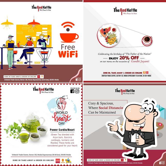 The Red Kettle Cafe, Delhi, Saket - Restaurant menu, prices and reviews