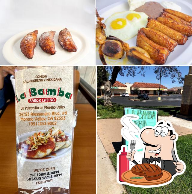 La Bamba Sabor Latino Pupuseria, Moreno Valley - Restaurant menu ...