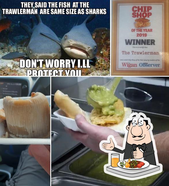 The Trawlerman Fish & Chip Shop, Wigan - Restaurant menu, prices and ...