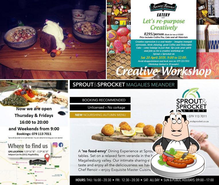 Sprout & Sprocket, Hekpoort - Restaurant menu, prices and reviews