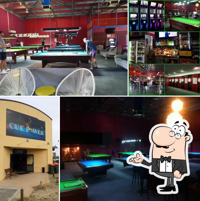 Cue Power Pool & Snooker Entertainment, Joondalup - Restaurant menu ...