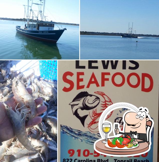Lewis Seafood, Topsail Beach - Restaurant menu, prices and reviews