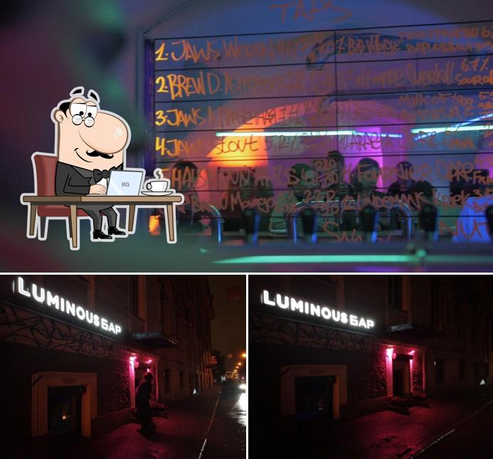 Luminous Bar, Saint Petersburg - Restaurant menu, prices and reviews
