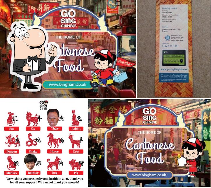 Go Sing, Bingham - Restaurant menu, prices and reviews