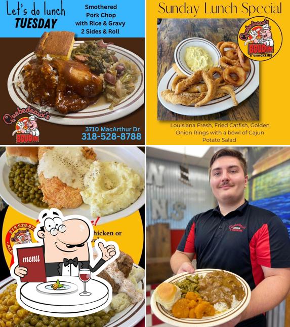 Quebedeaux's Cajun Cafe, Alexandria - Restaurant menu, prices and reviews