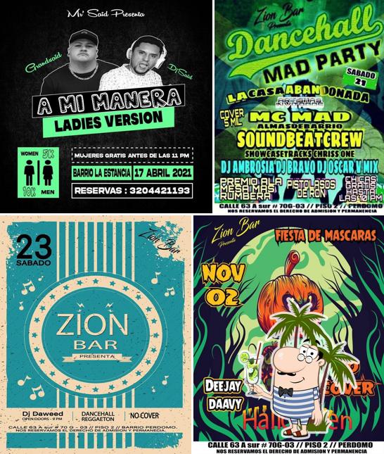 Zion Bar, Bogotá - Menú del restaurante, precios y reseñas