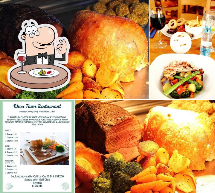 Storws Wen Golf Club, Benllech - Restaurant menu, prices and reviews