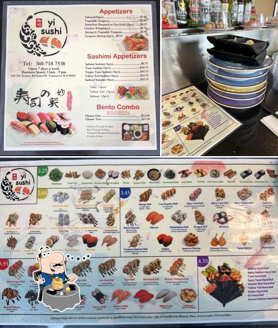 Yi Sushi -Revolving Sushi Bar, Vancouver - Restaurant menu, prices and ...