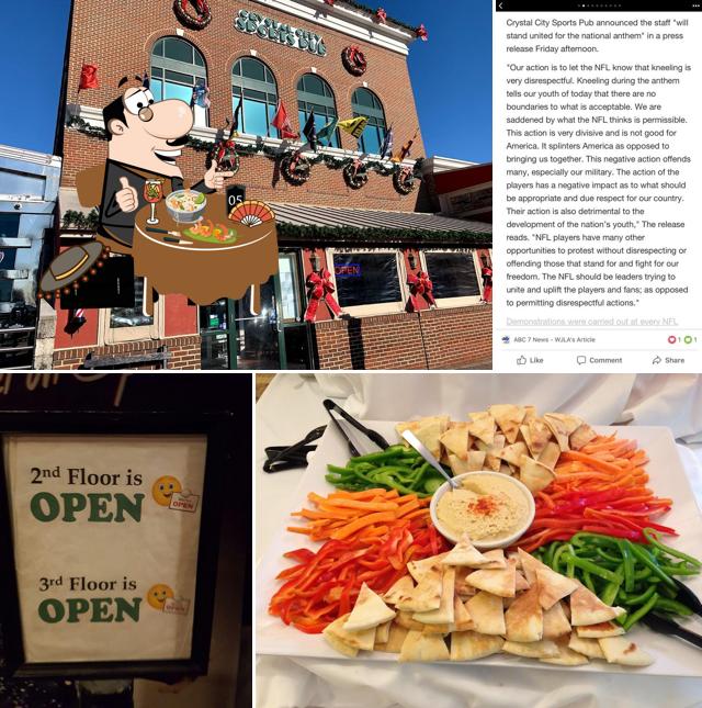 Crystal City Sports Pub, Arlington - Restaurant menu, prices and reviews