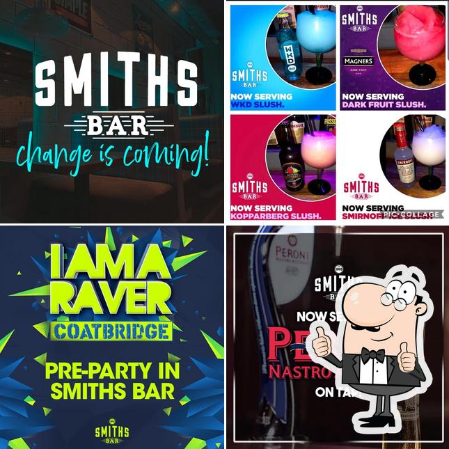 Smiths Bar, Coatbridge - Restaurant menu, prices and reviews