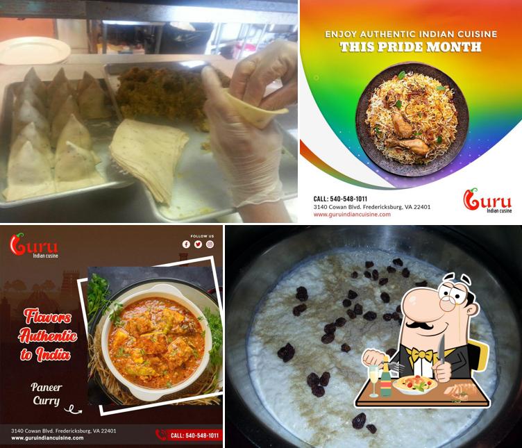 Guru Indian Cuisine, Fredericksburg - Restaurant menu, prices and reviews
