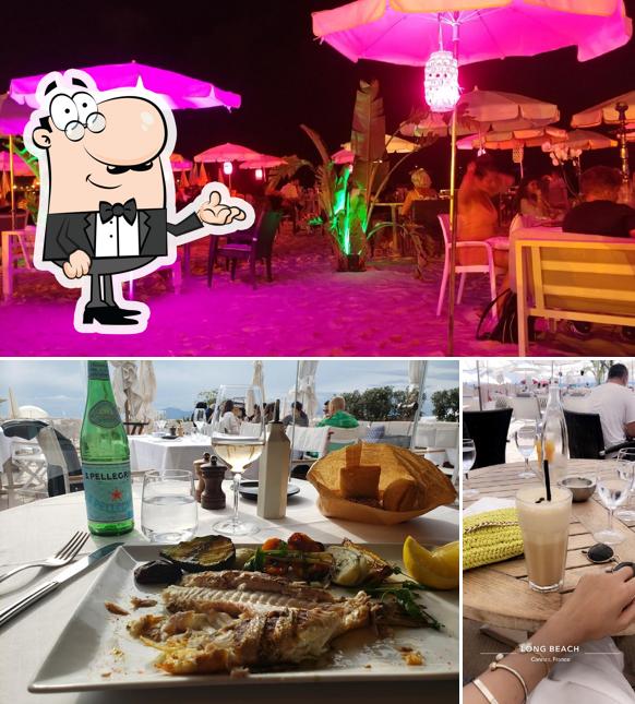 Long Beach, Cannes - Restaurant menu, prices and reviews