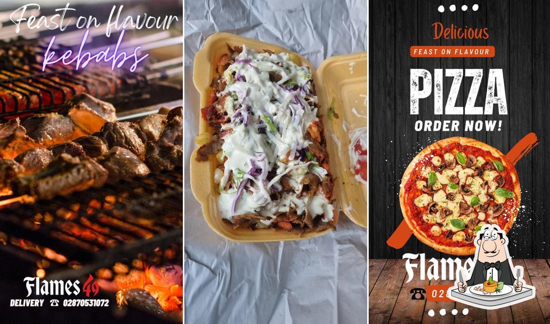 Flames 49, Coleraine - Restaurant menu, prices and reviews