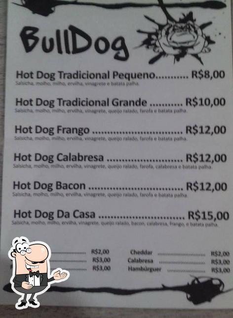 Bulldog hambúrguer E Hot Dog, Balneário Camboriú - Menu do restaurante ...