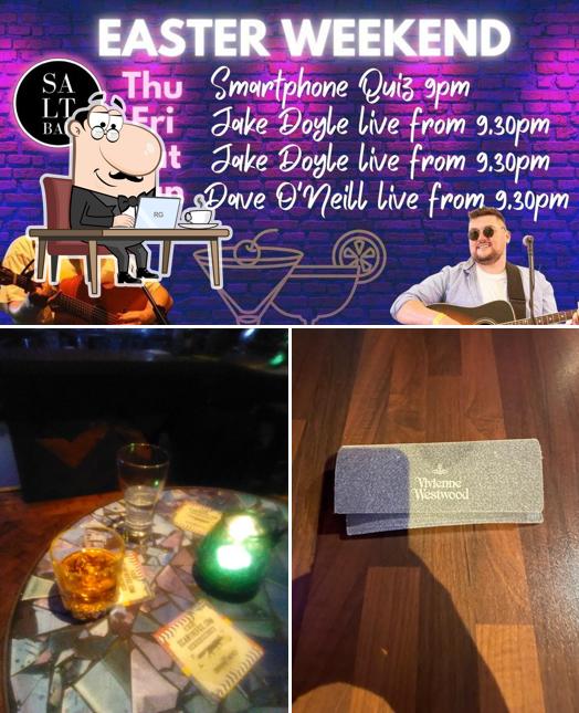 Salt Bar & Papardelles Italian Restaurant, Carlow - Restaurant menu ...