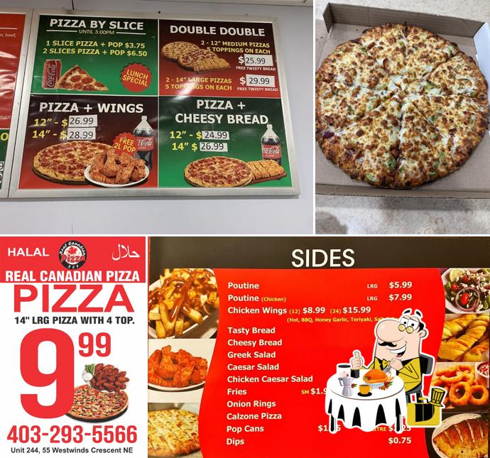 Real Canadian Pizza, Calgary - Restaurant menu, prices and reviews