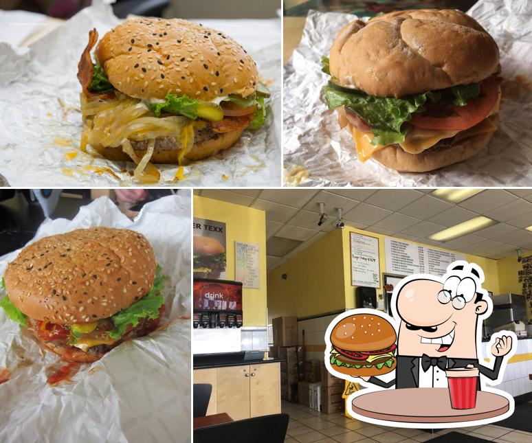 Texx Big Burger, Surrey - Restaurant menu, prices and reviews