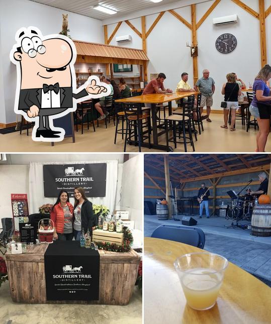 Southern Trail Distillery, Mechanicsville - Restaurant menu, prices and ...