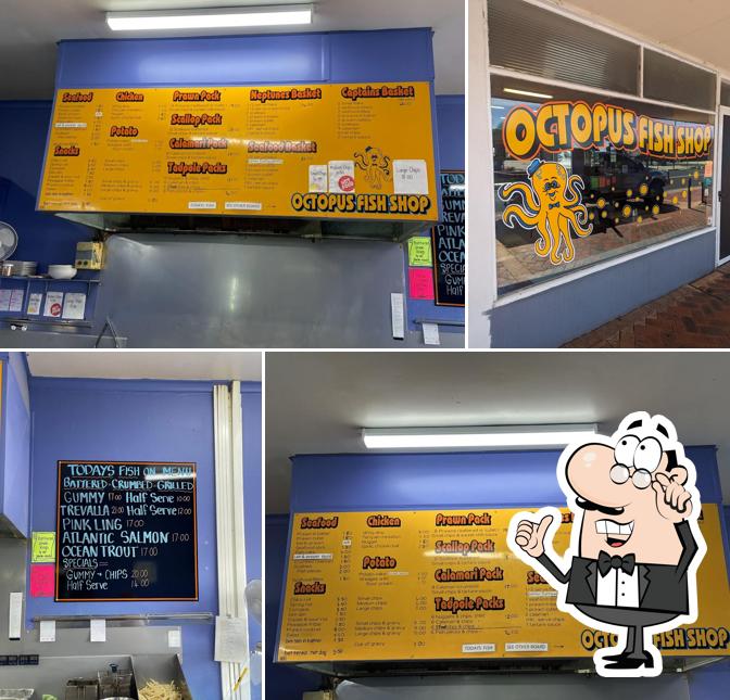 The Octopus Fish Shop, Burnie - Restaurant menu, prices and reviews