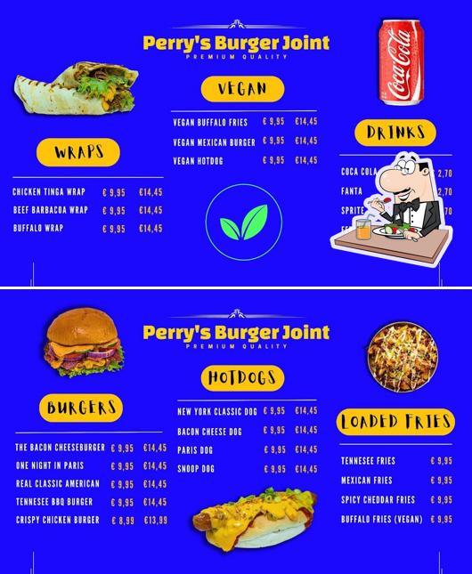 Perry's burger joint, Arnhem - Restaurant menu, prices and reviews