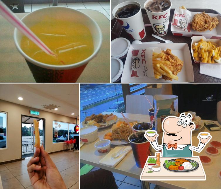 KFC Petronas Federal Highway, Shah Alam, Padang Jawa - Restaurant menu ...