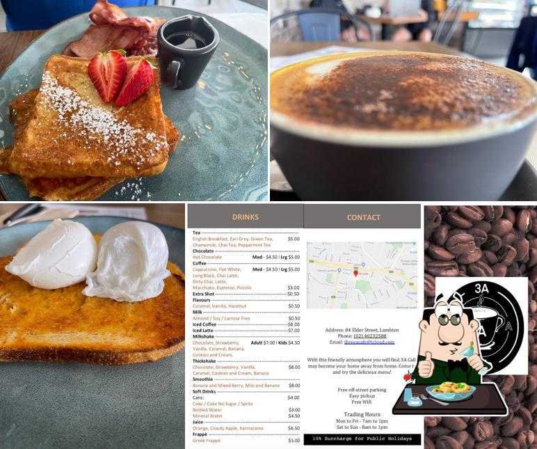 3A Cafe, Lambton - Restaurant menu, prices and reviews