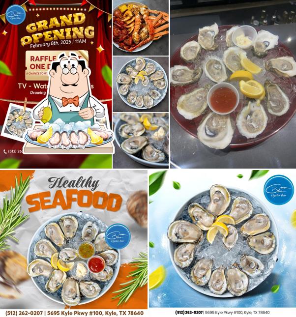 Ocean Blue Oyster Bar, Kyle - Restaurant menu, prices and reviews