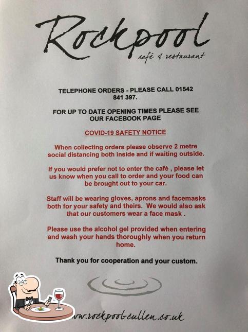 Rockpool Cafe, Cullen - Restaurant menu, prices and reviews