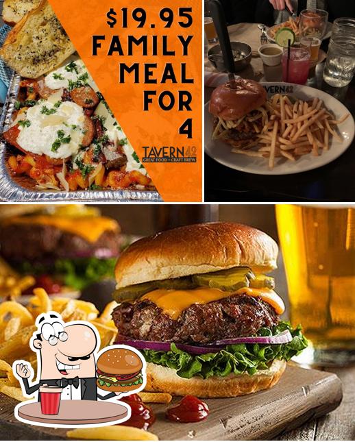 Tavern 42 Burgers, Brew and Que, Southington - Restaurant menu, prices ...