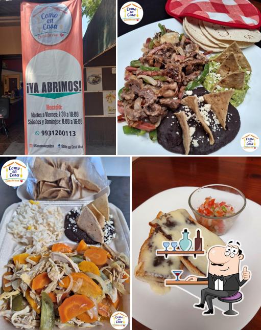 Como en casa, comida con amor, Villahermosa - Menú del restaurante ...