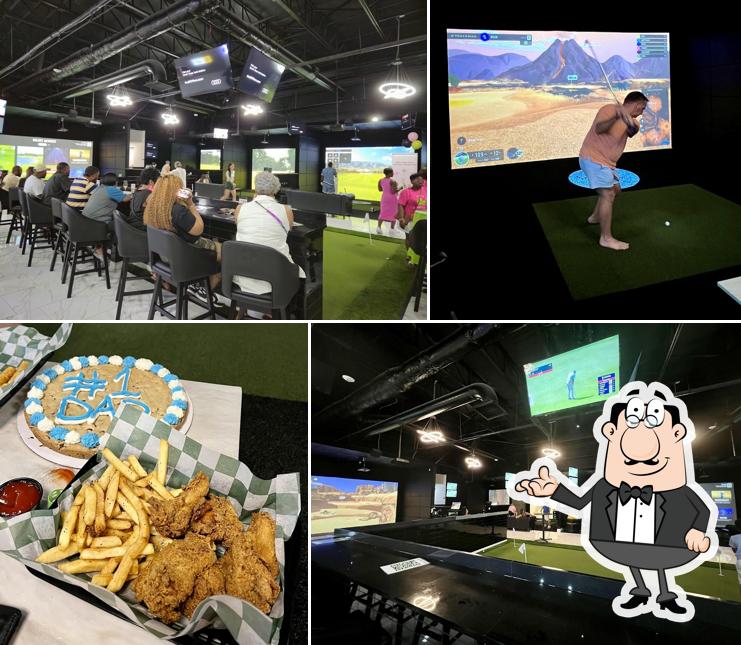 The Green Jacket Indoor Golf and Sports Bar, Mansfield - Restaurant ...