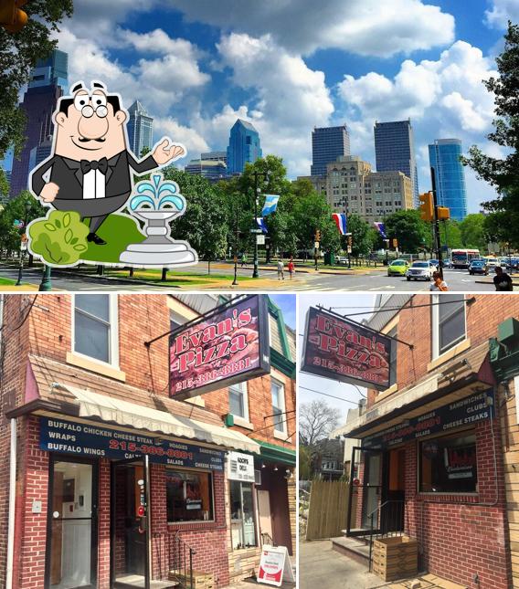 Evans Pizza Restaurant Bar, Philadelphia - Restaurant menu, prices and ...