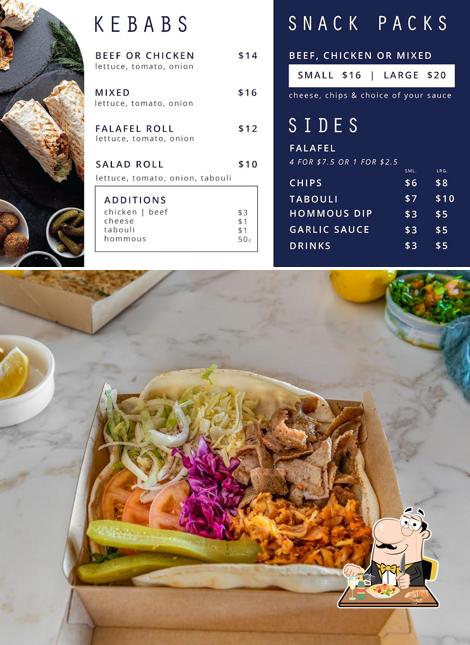 Dilara Kebabs and Street Food, Woolooware - Restaurant menu, prices and ...