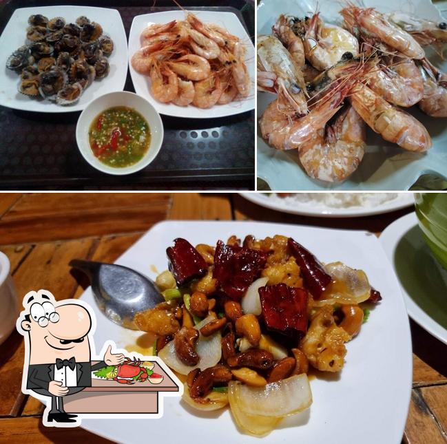Kua Kaow Seafood / ครัวเขาบรรทัดซีฟู้ด, Laem Klat - Restaurant menu ...