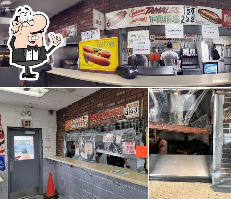 Jimmy's Red Hots, Chicago - Restaurant menu, prices and reviews